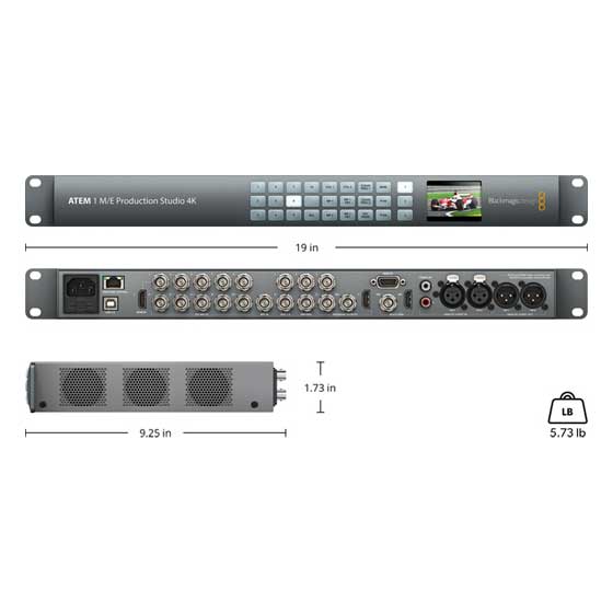 Blackmagic ATEM 1 M/E Production Studio 4K | Store CYN