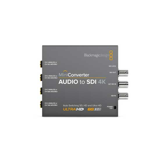 Blackmagic Mini Converter - Audio to SDI 4K | Store CYN