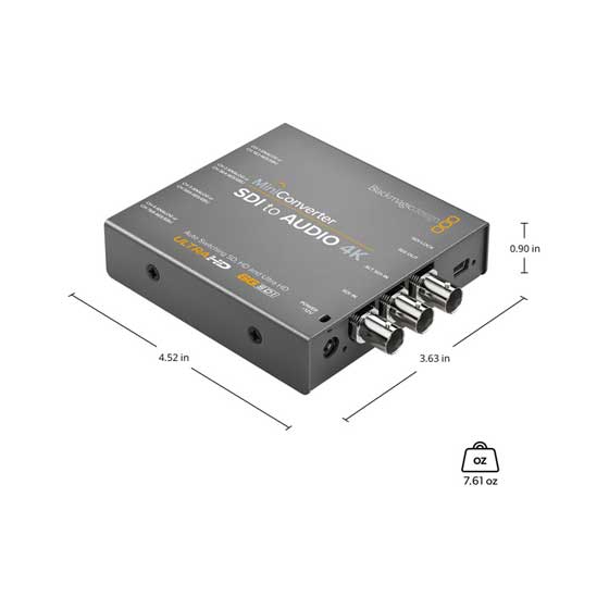 Blackmagic Mini Converter - SDI to Audio 4K | Store CYN