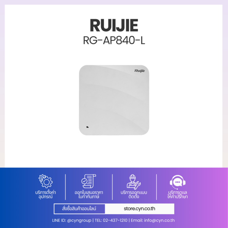 Ruijie RG-AP840-L Wi-Fi 6 Dual-Radio Indoor High-density Access Point ...