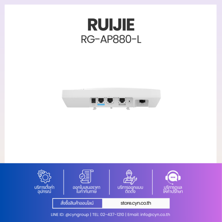 Ruijie RG-AP840-L Wi-Fi 6 Dual-Radio 5.2 Gbps Indoor Access Point ...